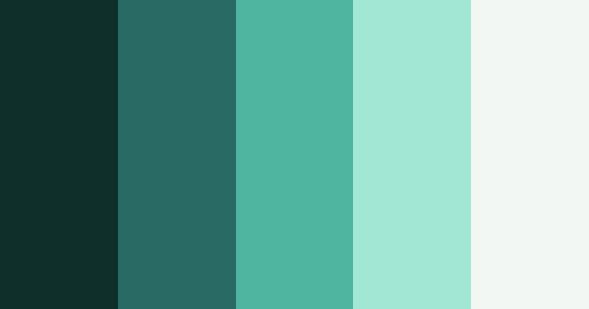 Tropical Serenity Color Palette