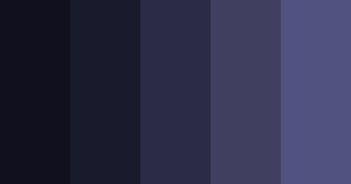 Midnight Cat Color Palette