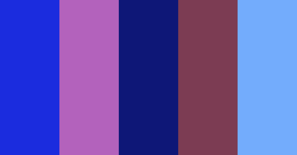 Paleta de colores Midnight Dreamscape