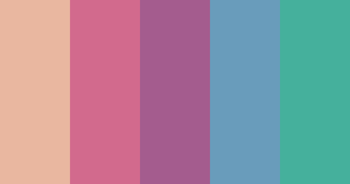 Paleta de colores Shades of Pink