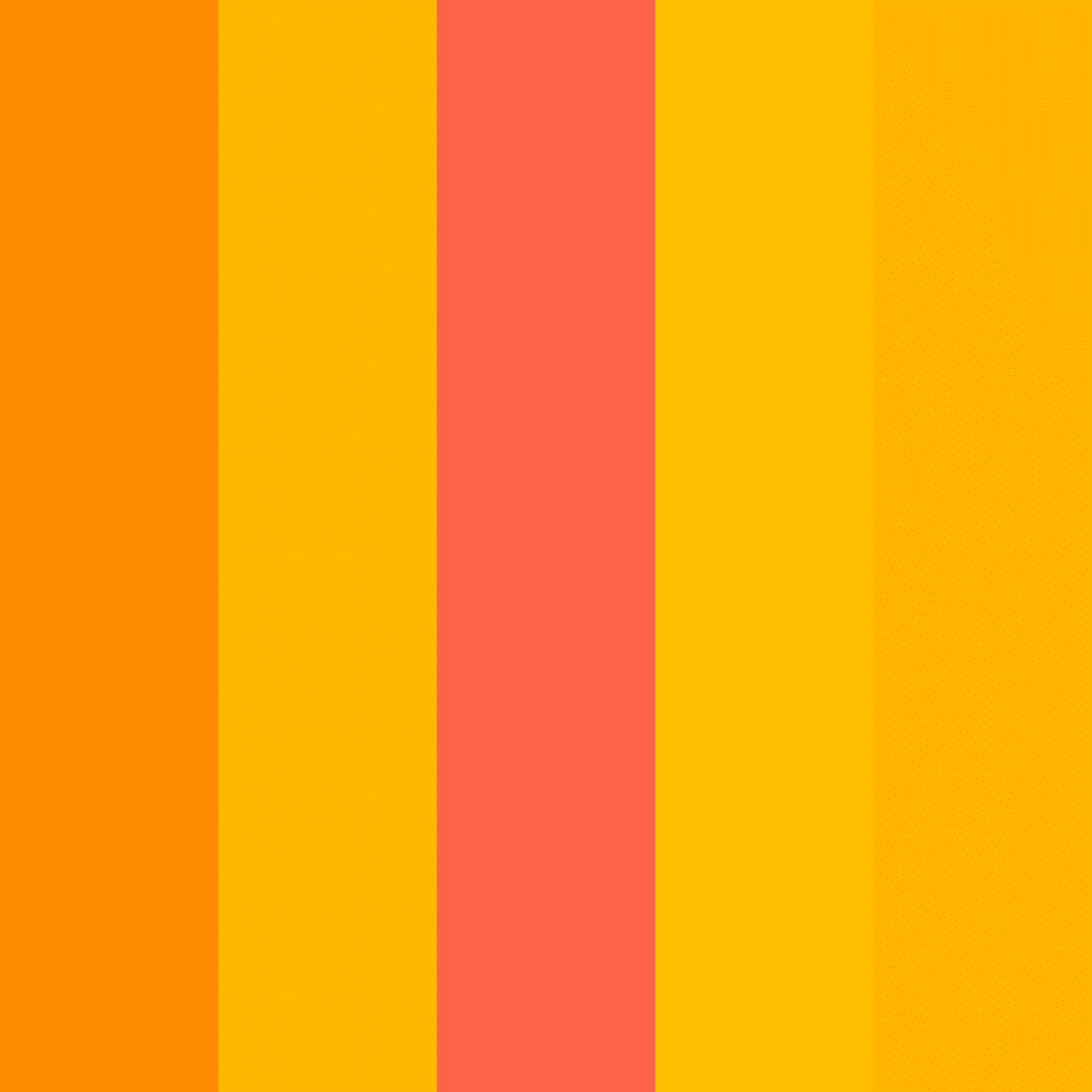 Amber Gold Fun Color Palettes - ColorMagic