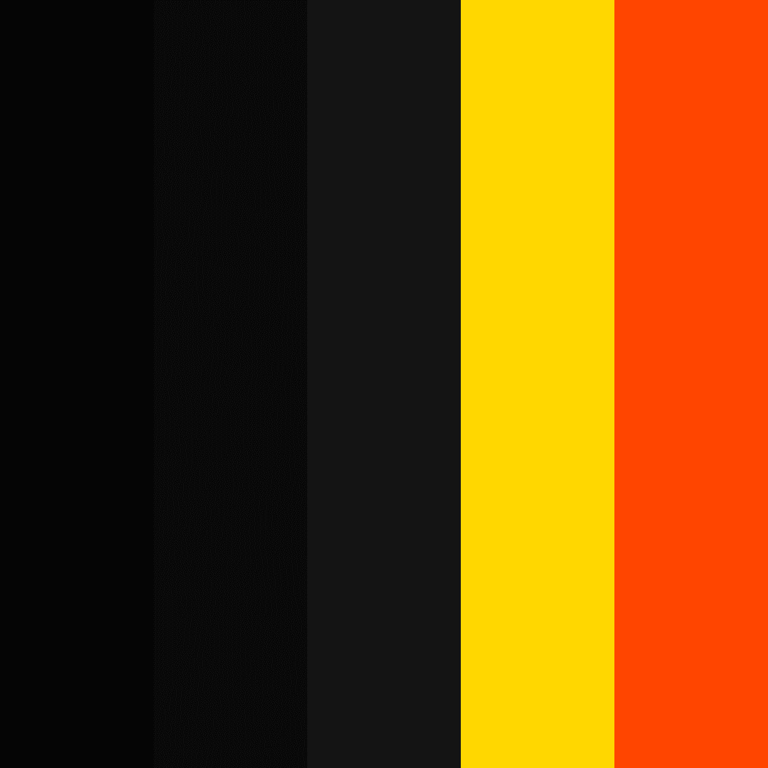 Black Fun Color Palettes - ColorMagic