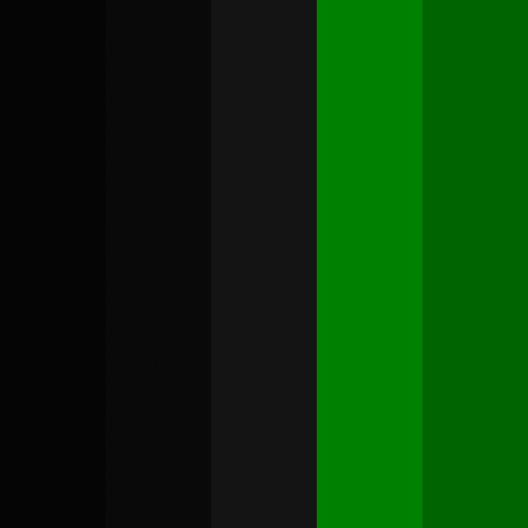 Black Green Color Palettes - ColorMagic