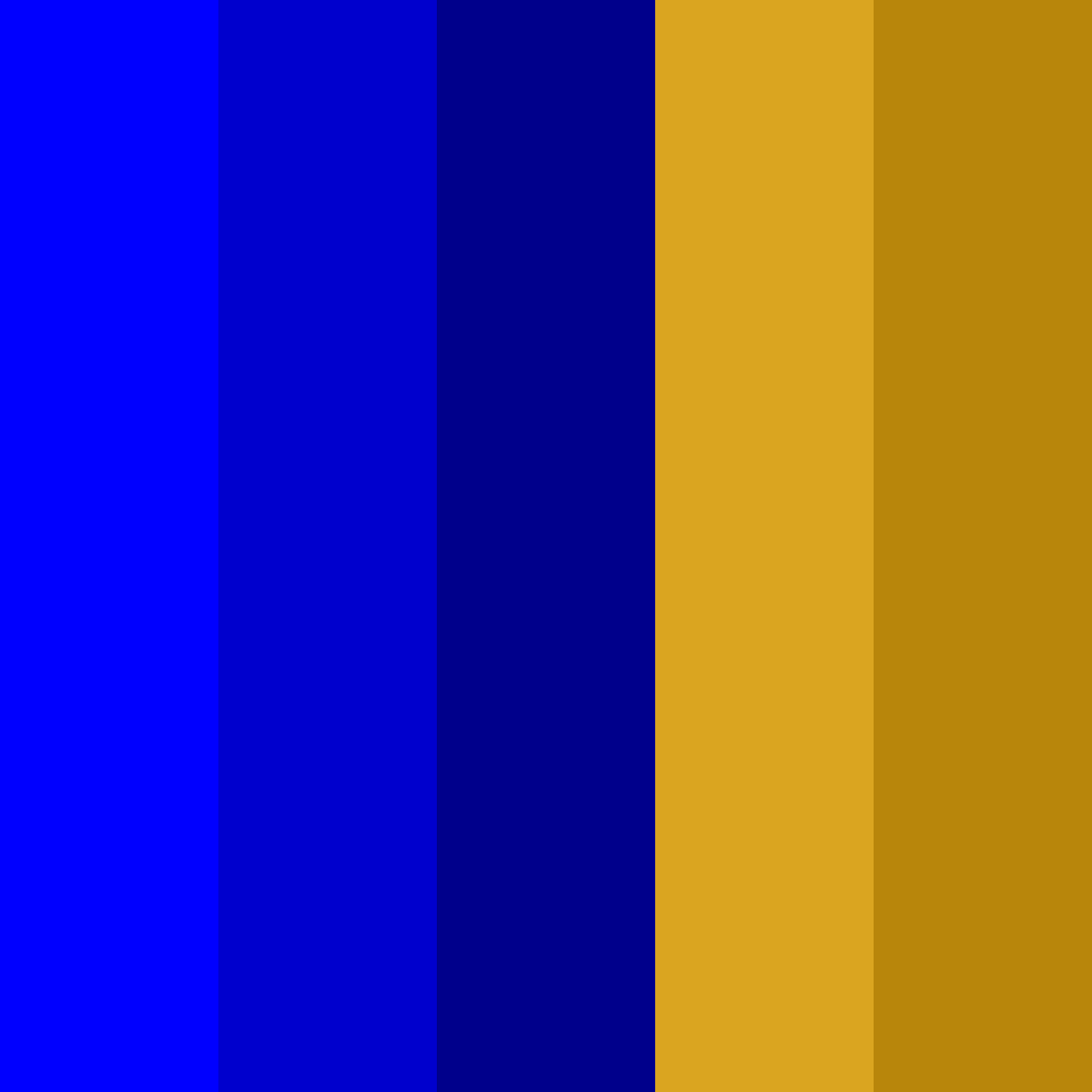 70s Color Palette Blue