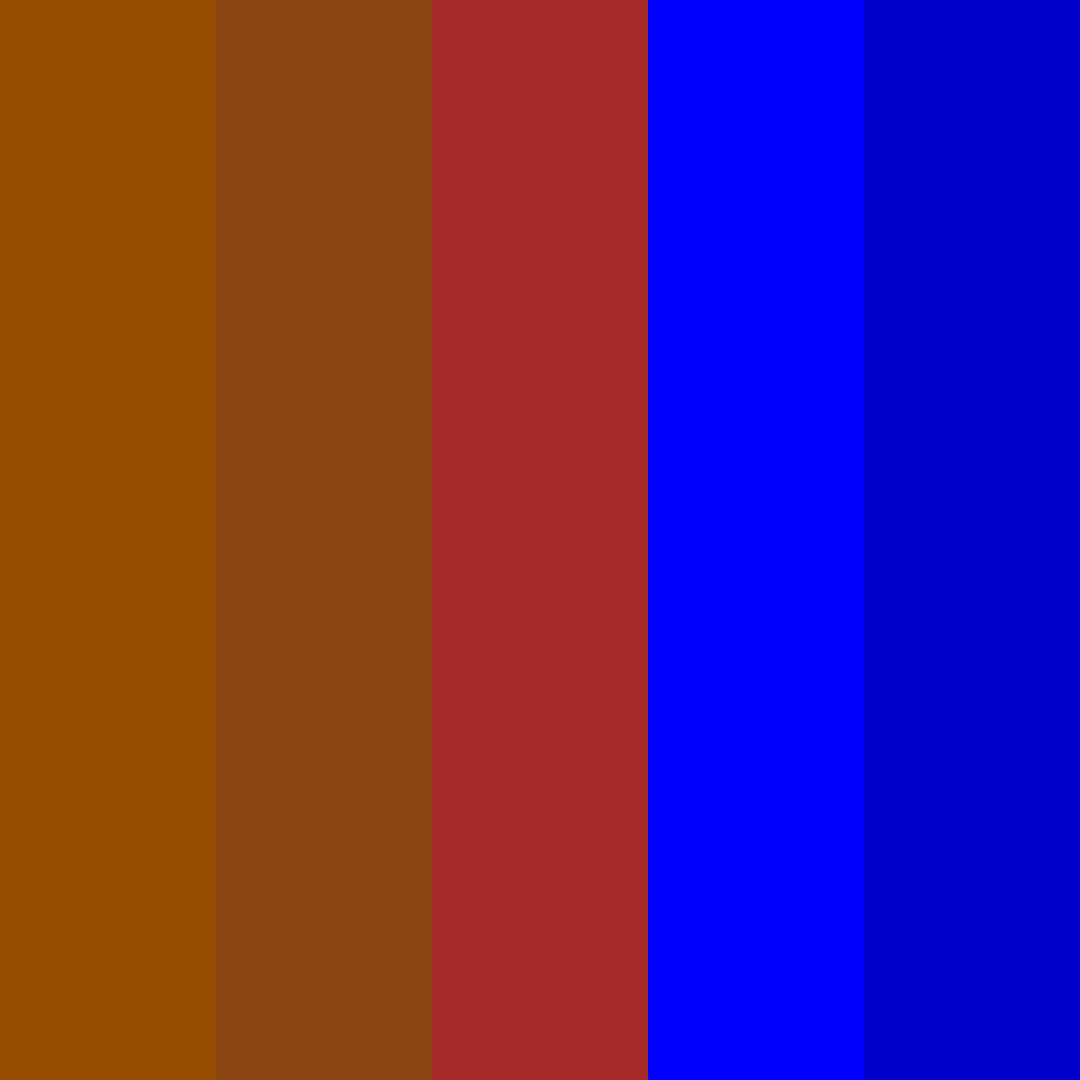 Brown Blue Color Palettes - ColorMagic