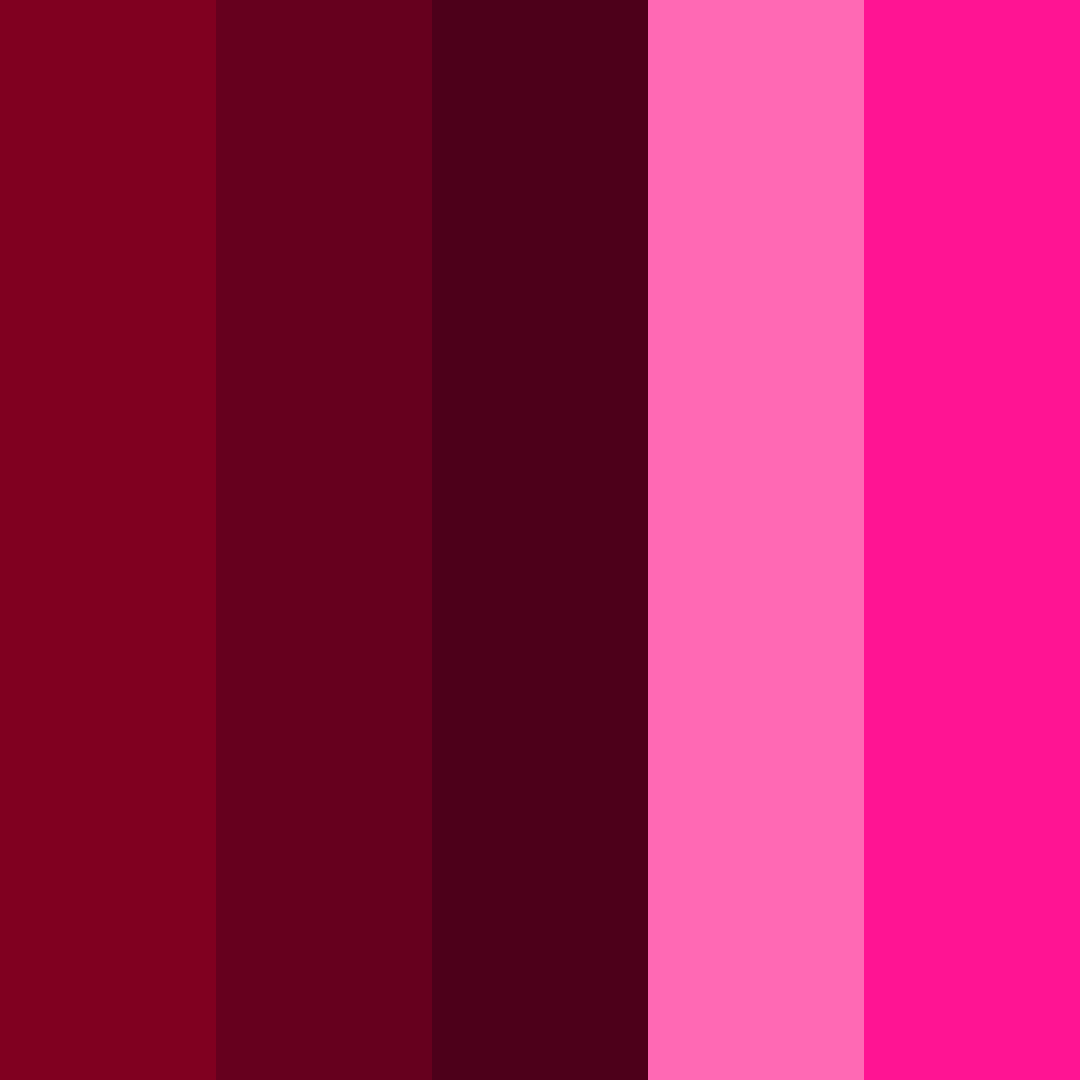 Burgundy 80s Color Palettes - ColorMagic