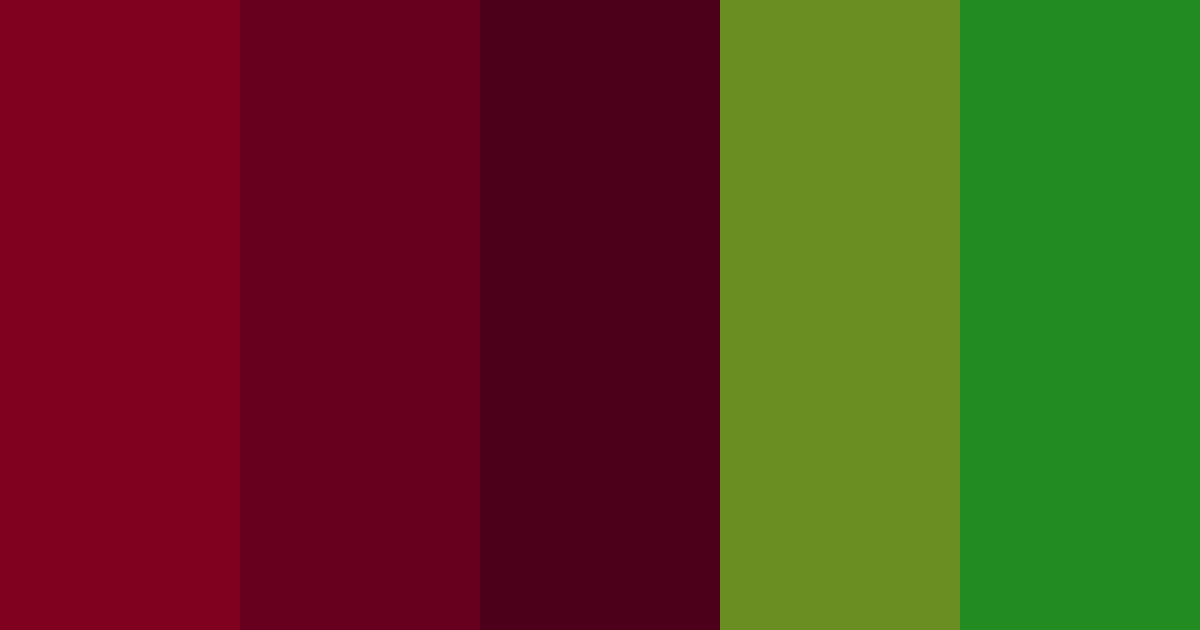 Burgundy Nature Color Palettes - ColorMagic