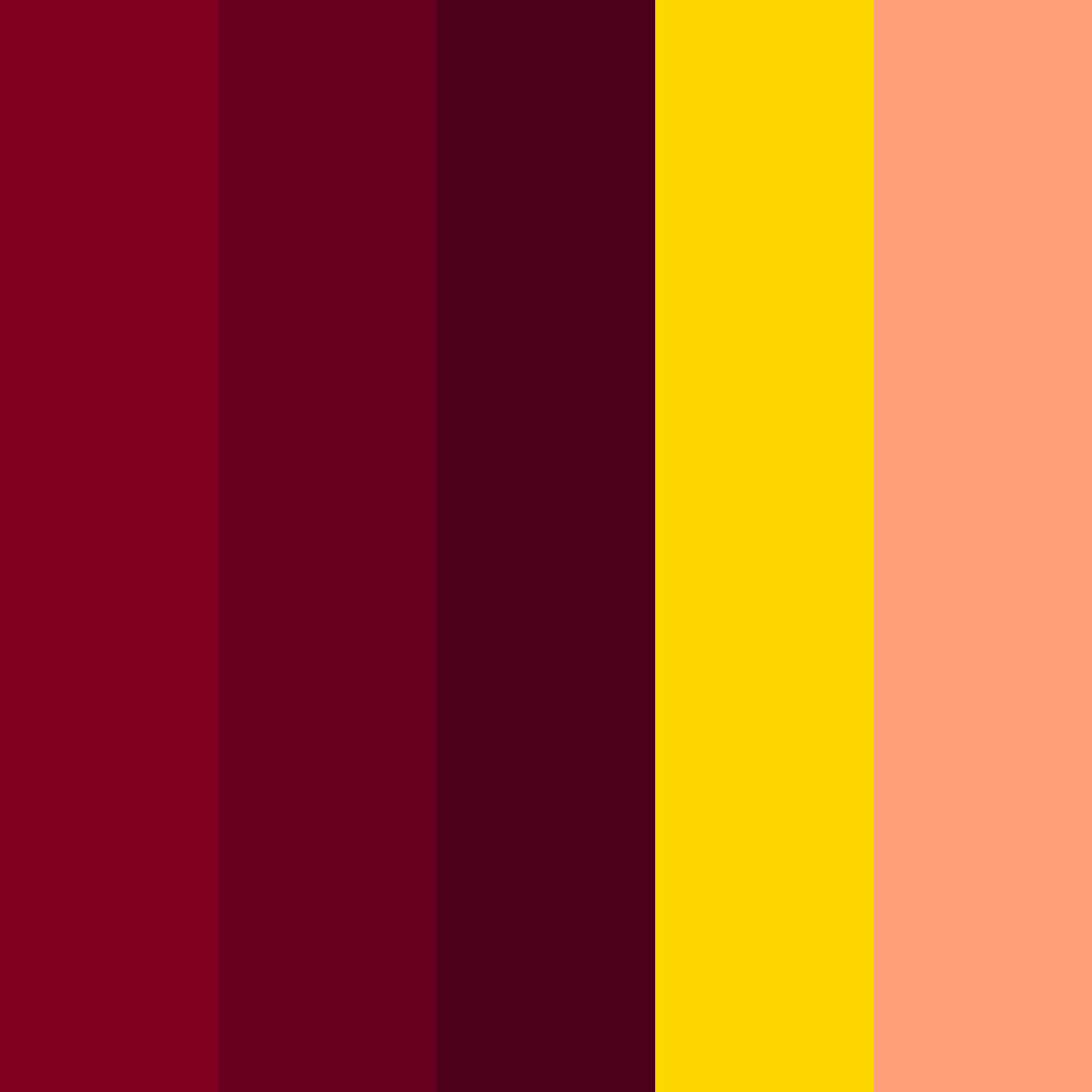 Burgundy Summer Color Palettes - ColorMagic