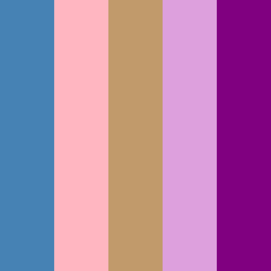 Coastal Spring Tan Violet Deep Auburn Cream Color Palettes - ColorMagic
