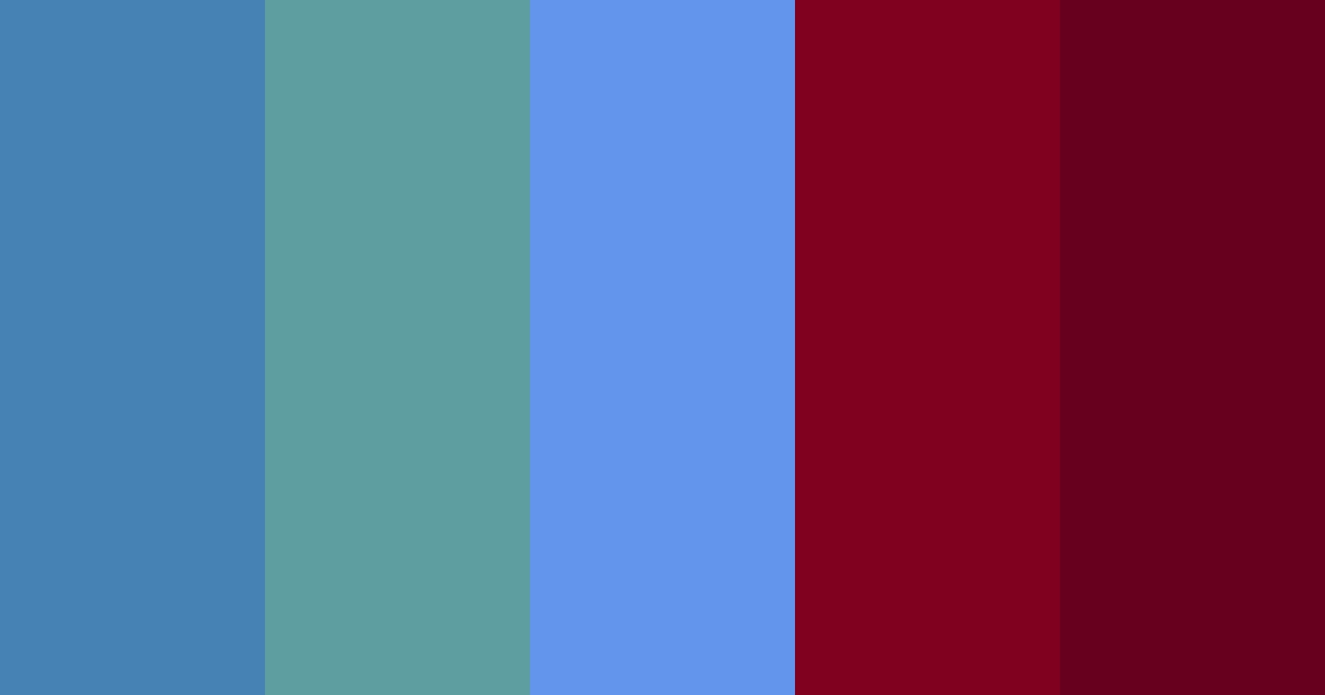 Cool Burgundy Color Palettes - ColorMagic