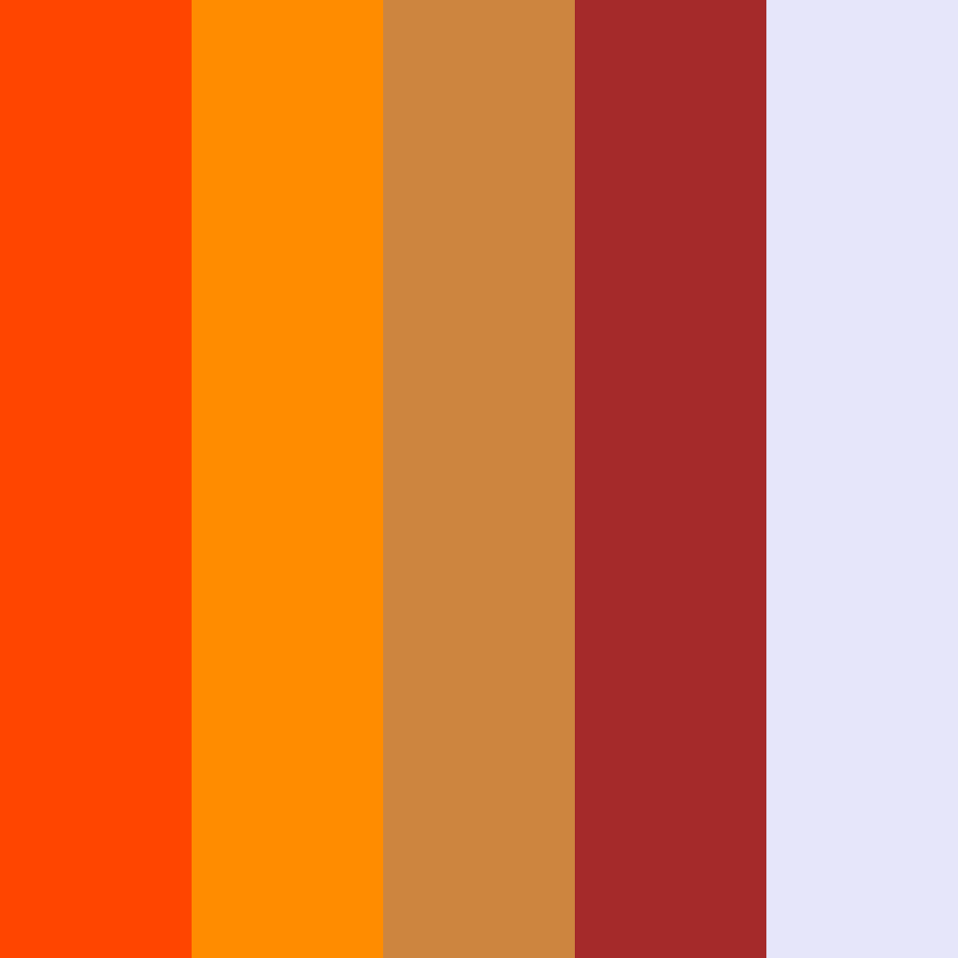 Coral Amber Autumn Brown Pastel Peach Orange Sun Color Palettes ...