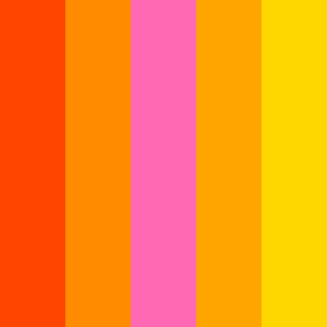 Coral Amber Feminine Sun Sunset Auburn Soft Color Palettes - ColorMagic