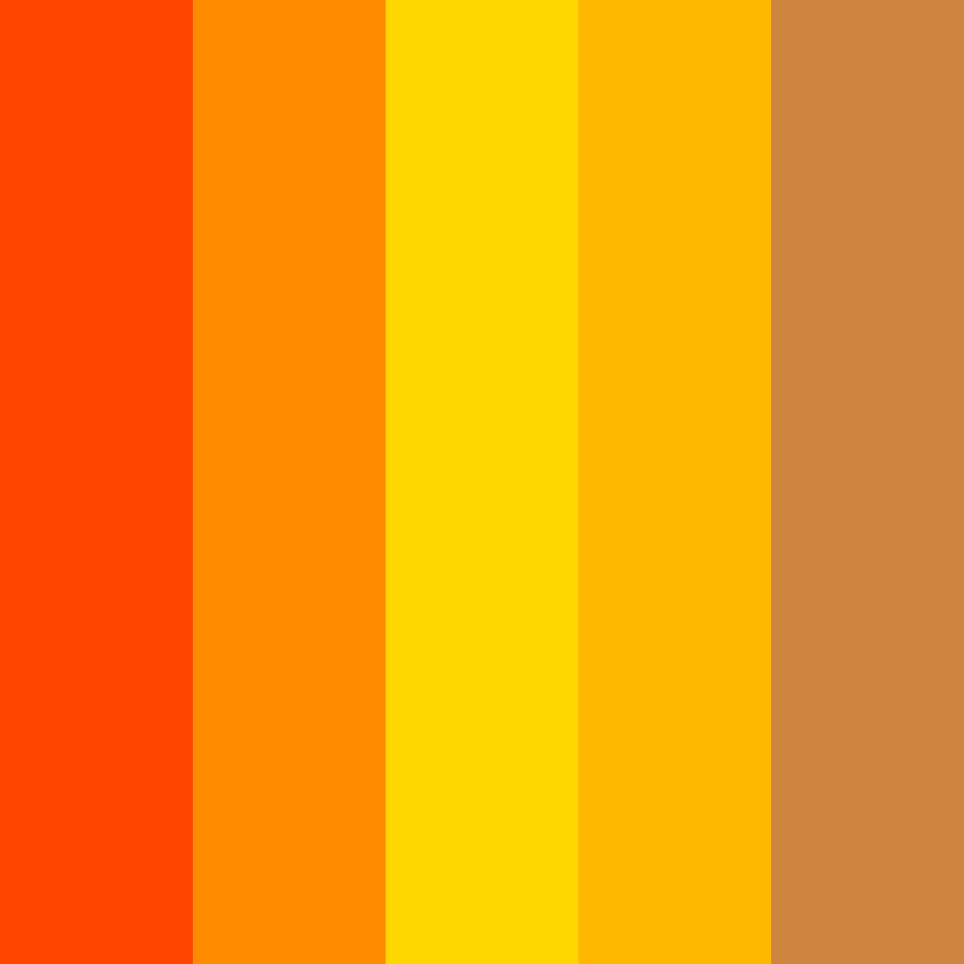 Coral Amber Fire Gold Fall Pastel Color Palettes - ColorMagic