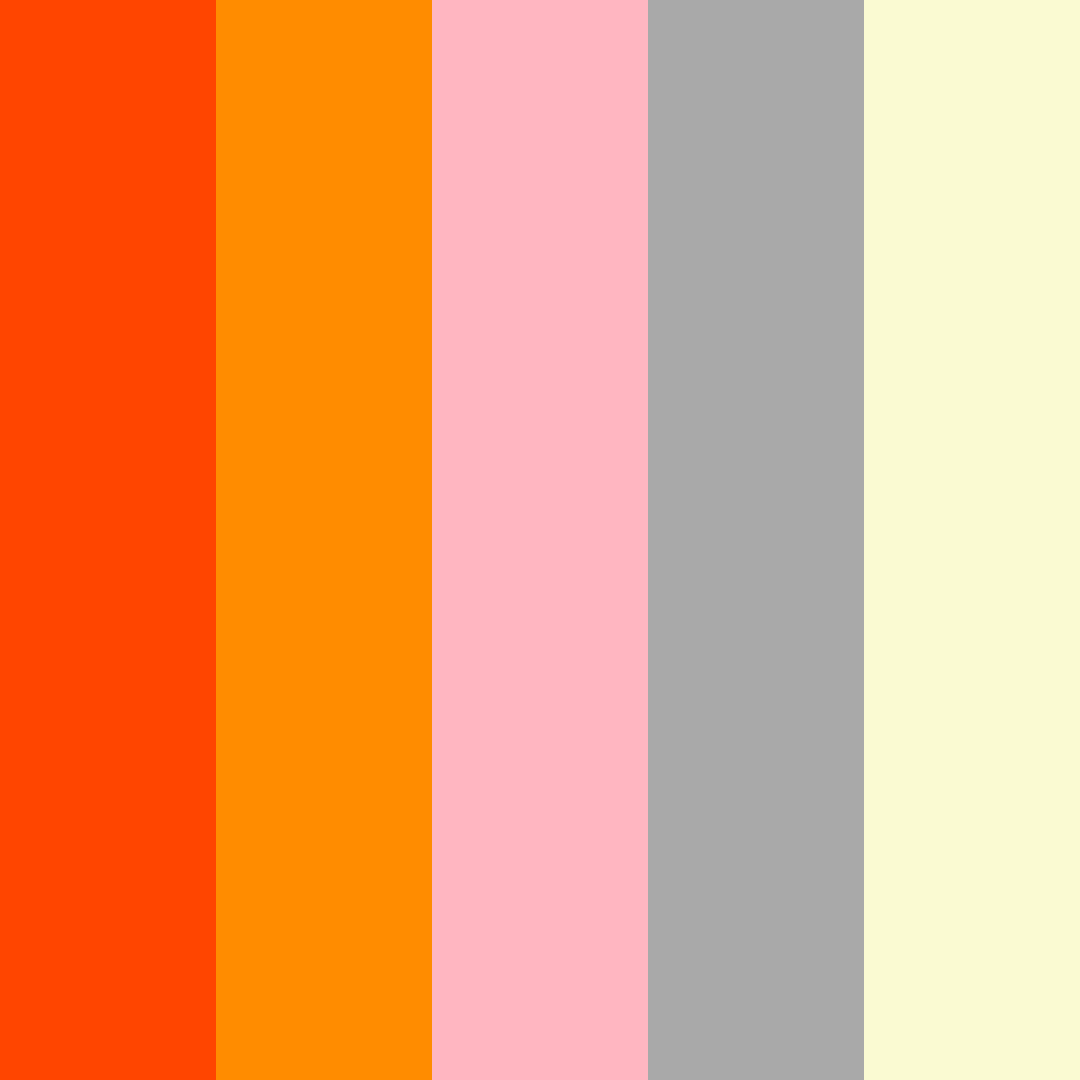 Coral Amber Spring Minimalist Ivory Color Palettes - ColorMagic