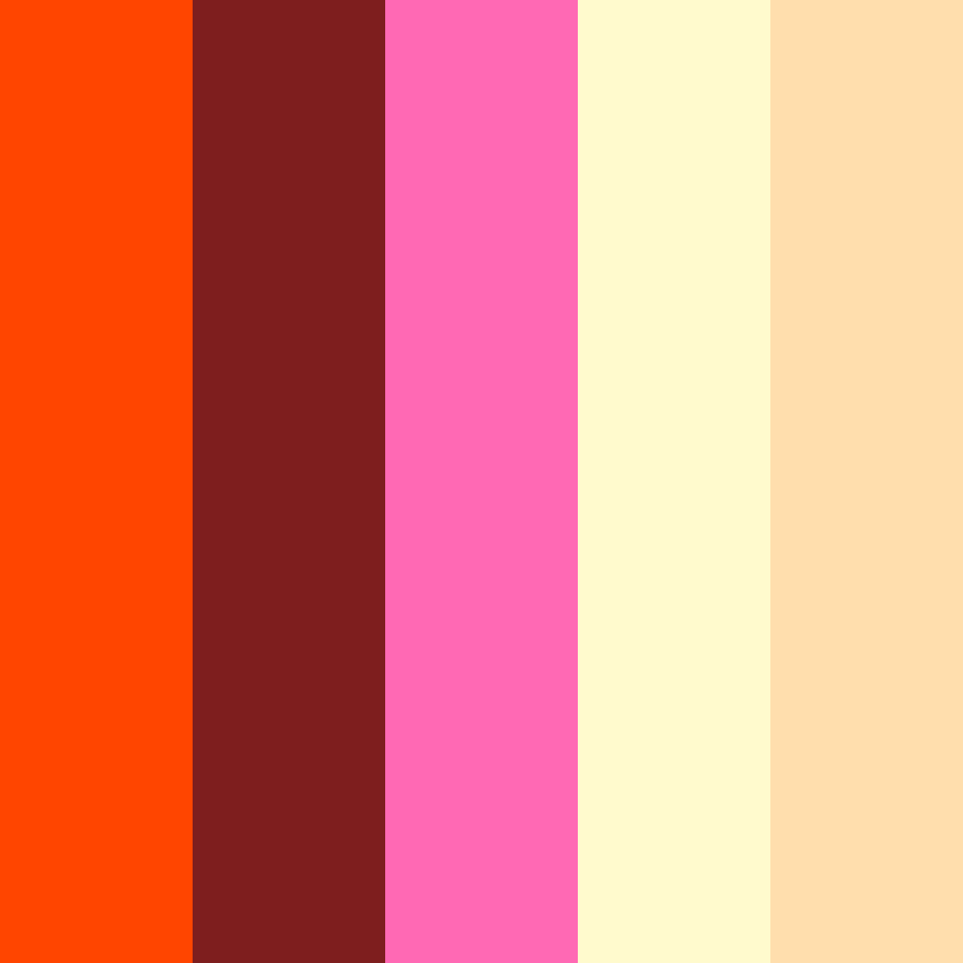 Coral Auburn Aesthetic Light Peach Purple Pink Color Palettes - ColorMagic