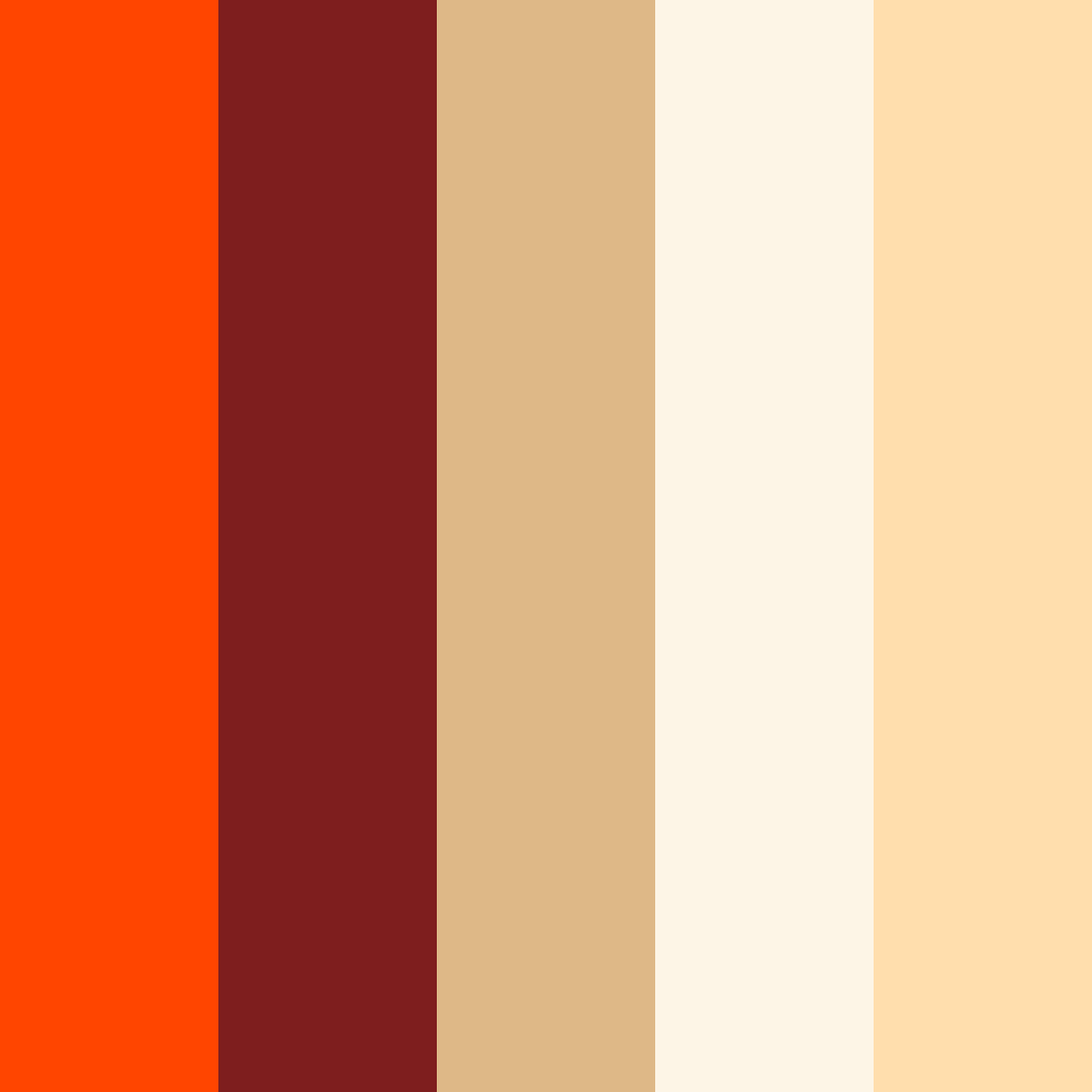 Coral Auburn Boho Soft Peach Color Palettes - ColorMagic