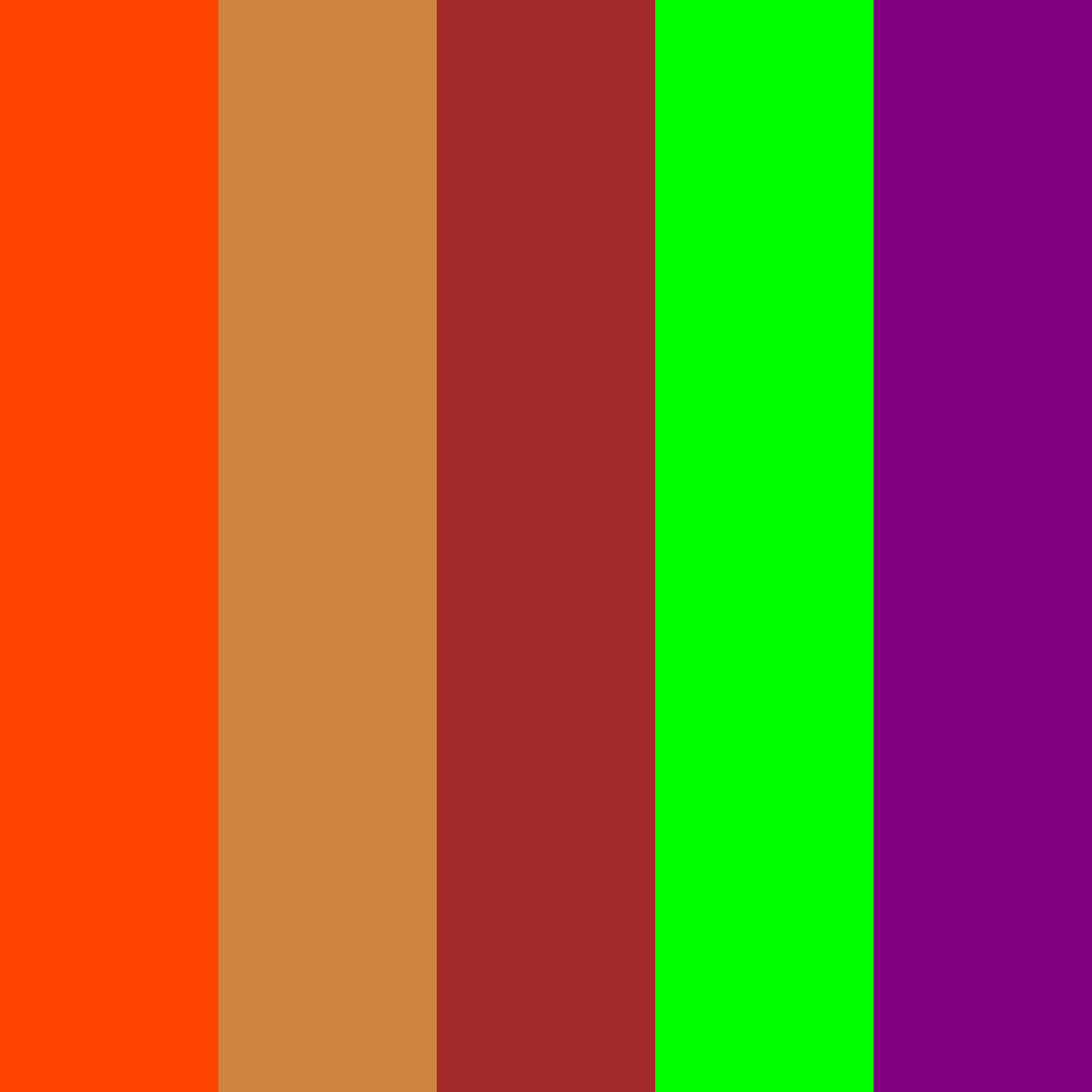 Coral Fall Crimson 60s Deep Hazel Sage Color Palettes - ColorMagic