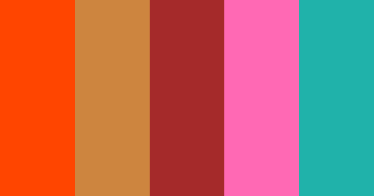 Coral Fall Crimson Aesthetic Teal Sage Color Palettes - ColorMagic