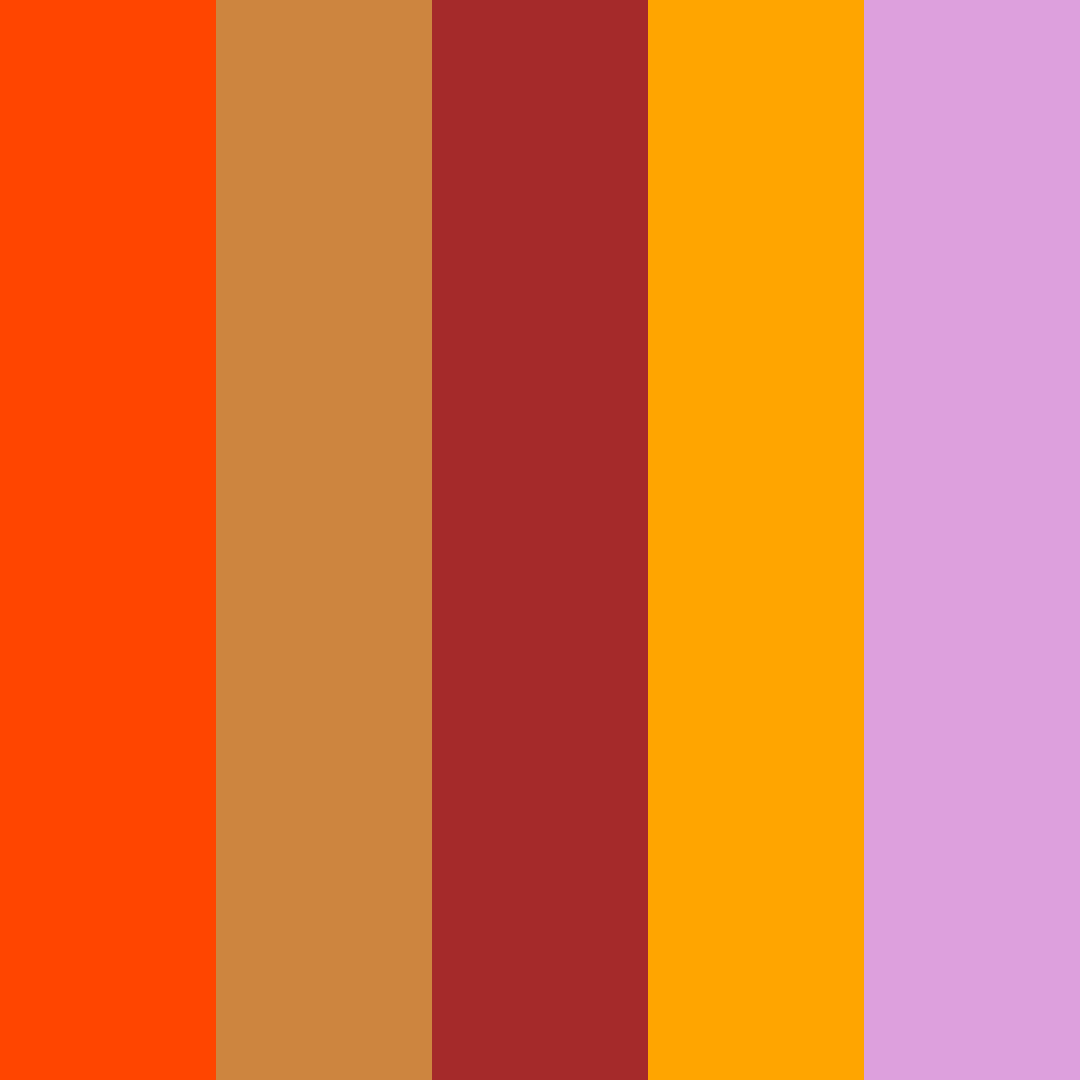 Coral Fall Crimson Bright Lavender Color Palettes - ColorMagic