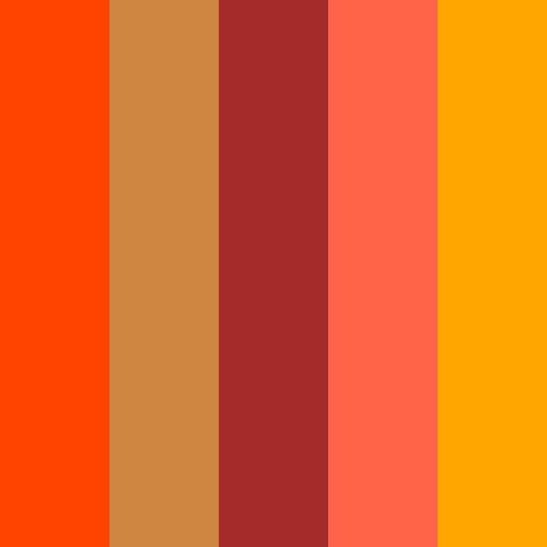 Coral Fall Crimson Japanese Bright Hazel Lilac Color Palettes - ColorMagic