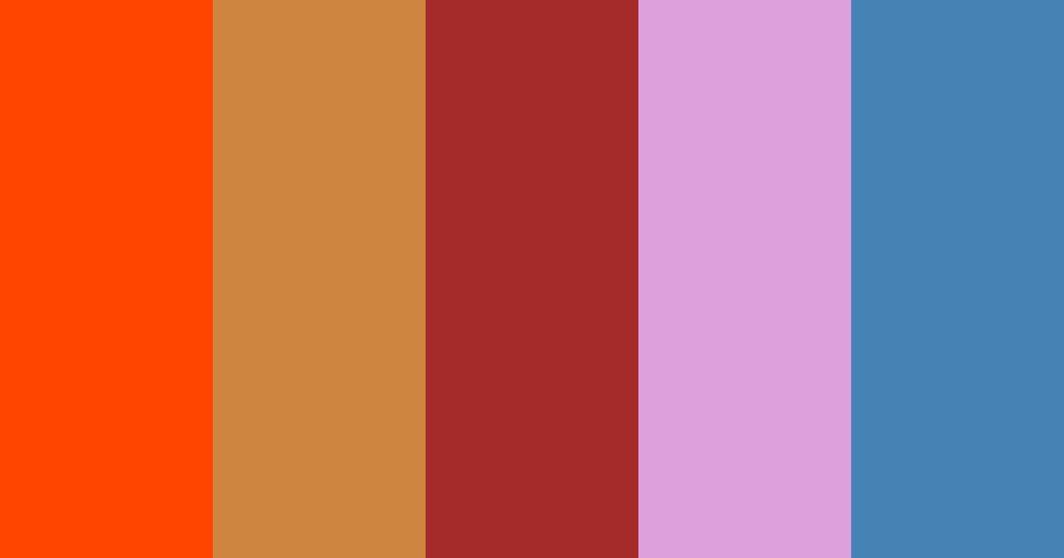 Coral Fall Crimson Lavender Y2K Light Color Palettes - ColorMagic