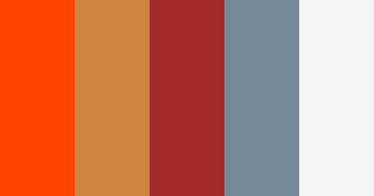 Coral Fall Crimson Muted White Color Palettes - ColorMagic