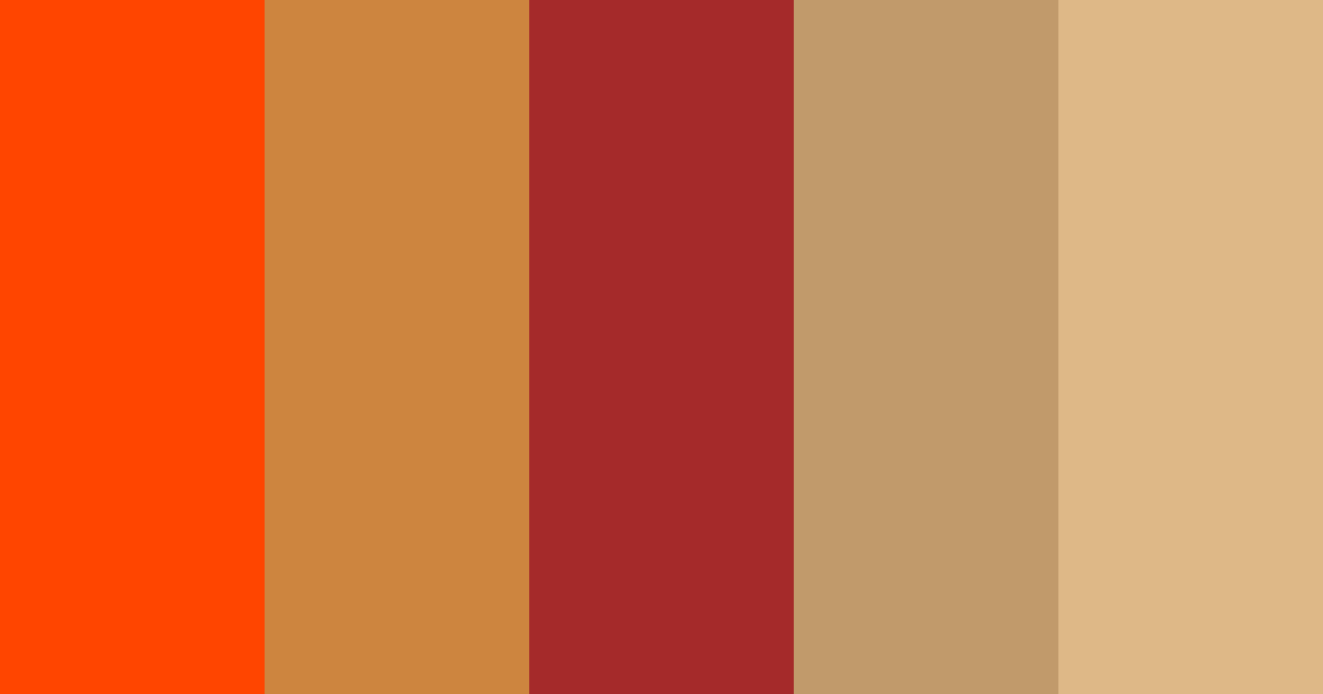 Coral Fall Crimson Tan Desert Light Color Palettes - ColorMagic