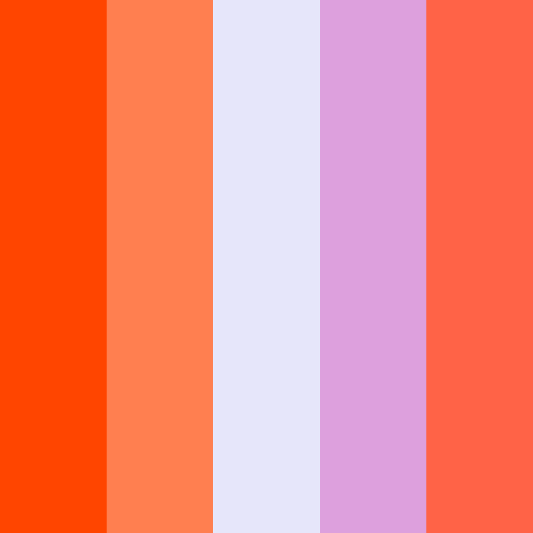 Coral Hawaii Pastel Lavender Color Palettes - ColorMagic