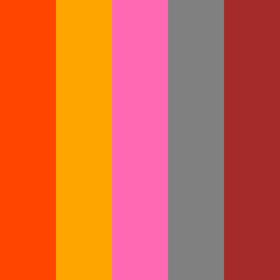Coral Yellow Aesthetic Monochromatic Crimson Ivory Color Palettes ...