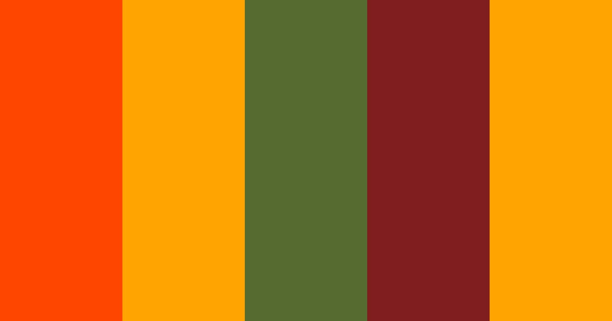 Coral Yellow Nature Auburn Bright Apricot Color Palettes - ColorMagic