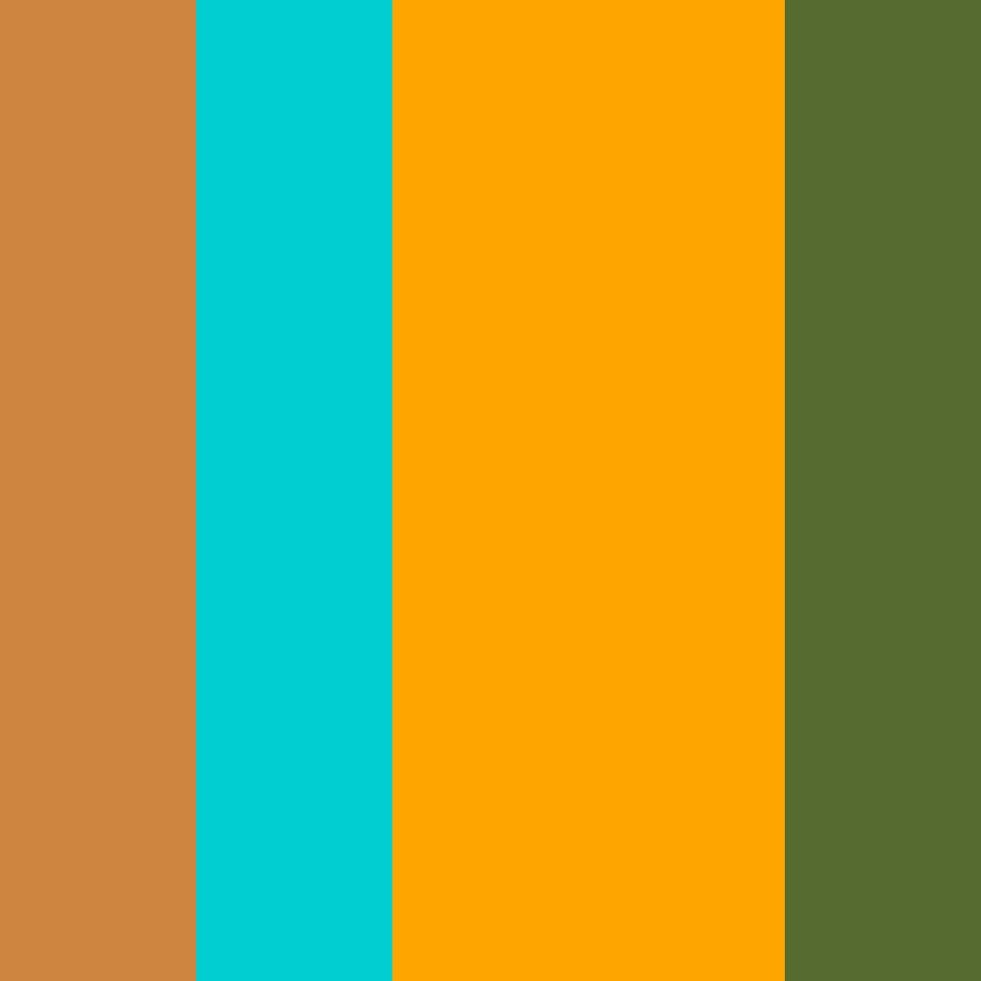 Fall Aqua Bright Sun Nature Ocean Gold Color Palettes - ColorMagic