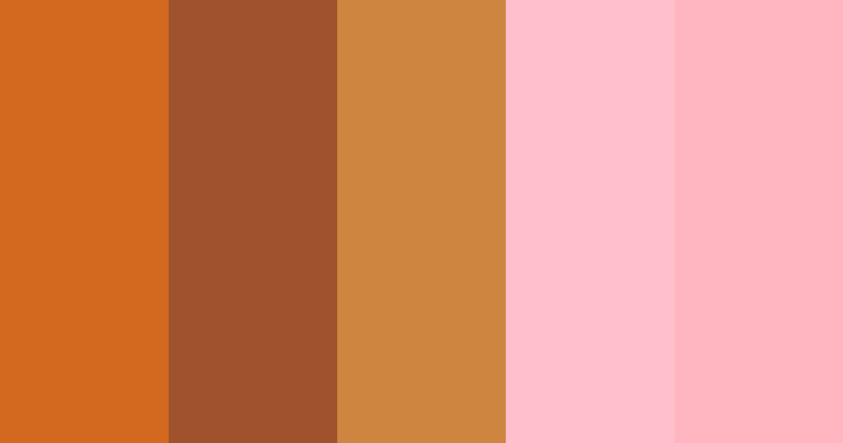 Fall Pink Color Palettes - ColorMagic