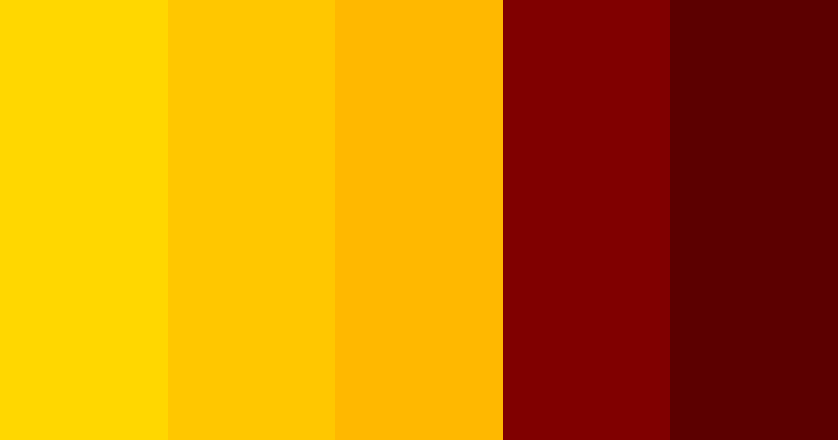 Gold Maroon Color Palettes - ColorMagic