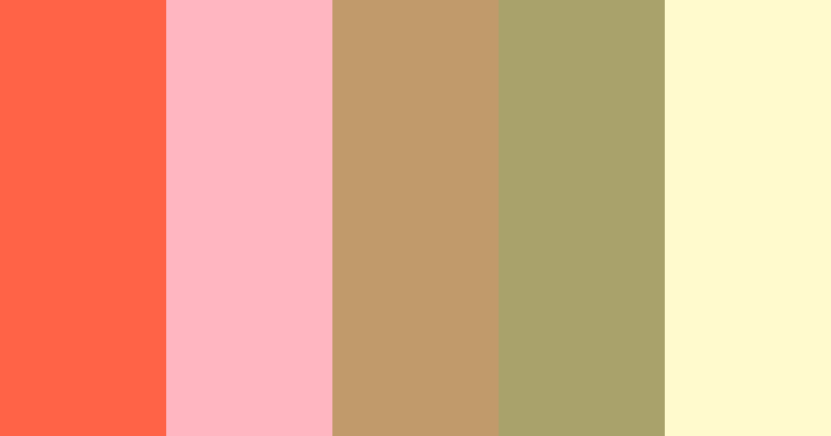Japanese Spring Tan Sage Light Peach Red Color Palettes - ColorMagic