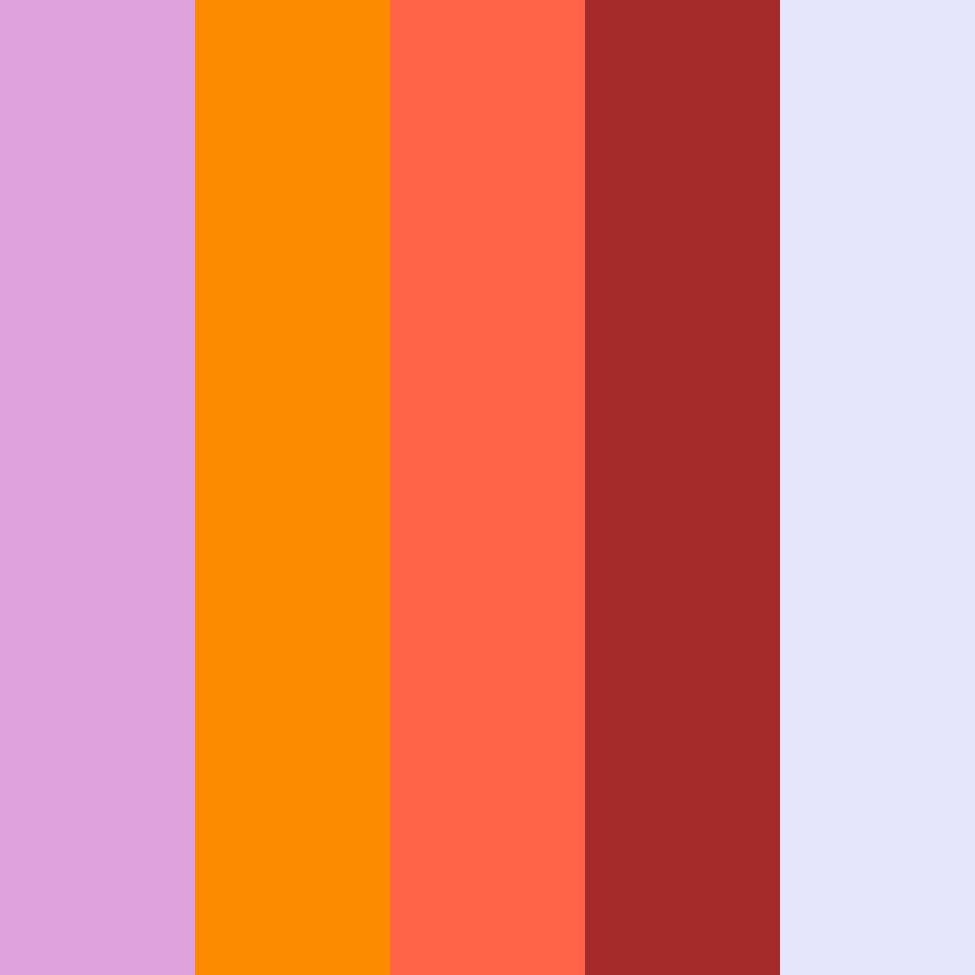 Lavender Amber Japanese Crimson Color Palettes - ColorMagic