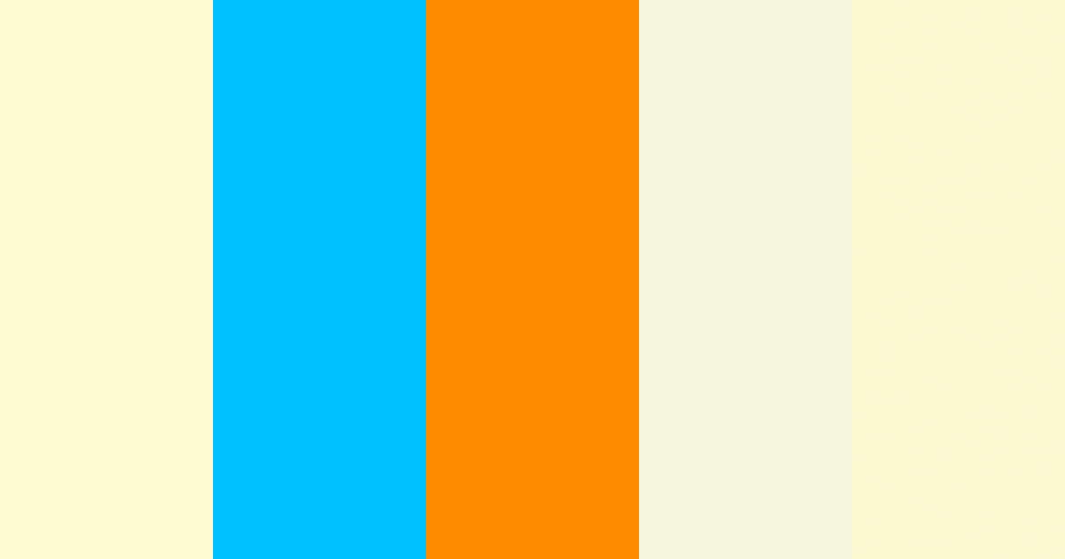 Light Summer Amber Color Palettes - ColorMagic