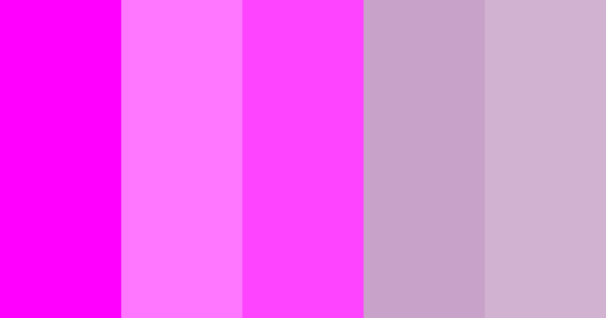 Magenta Lilac Color Palettes - ColorMagic