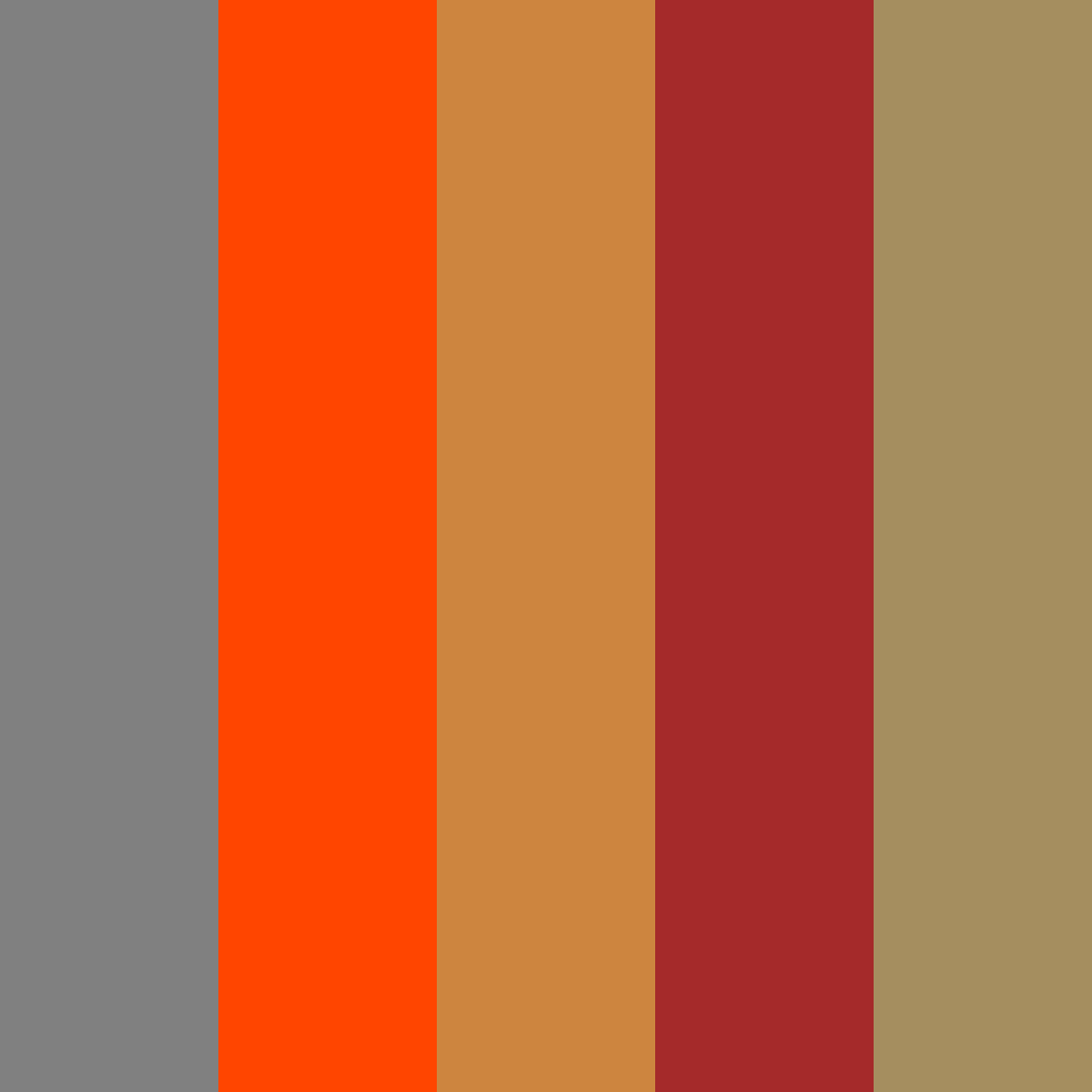 Masculine Coral Fall Crimson Hazel Peach Brown Color Palettes - ColorMagic