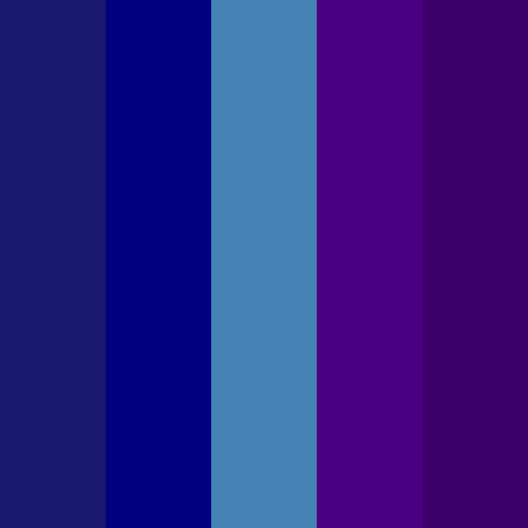 Midnight Indigo Color Palettes - ColorMagic
