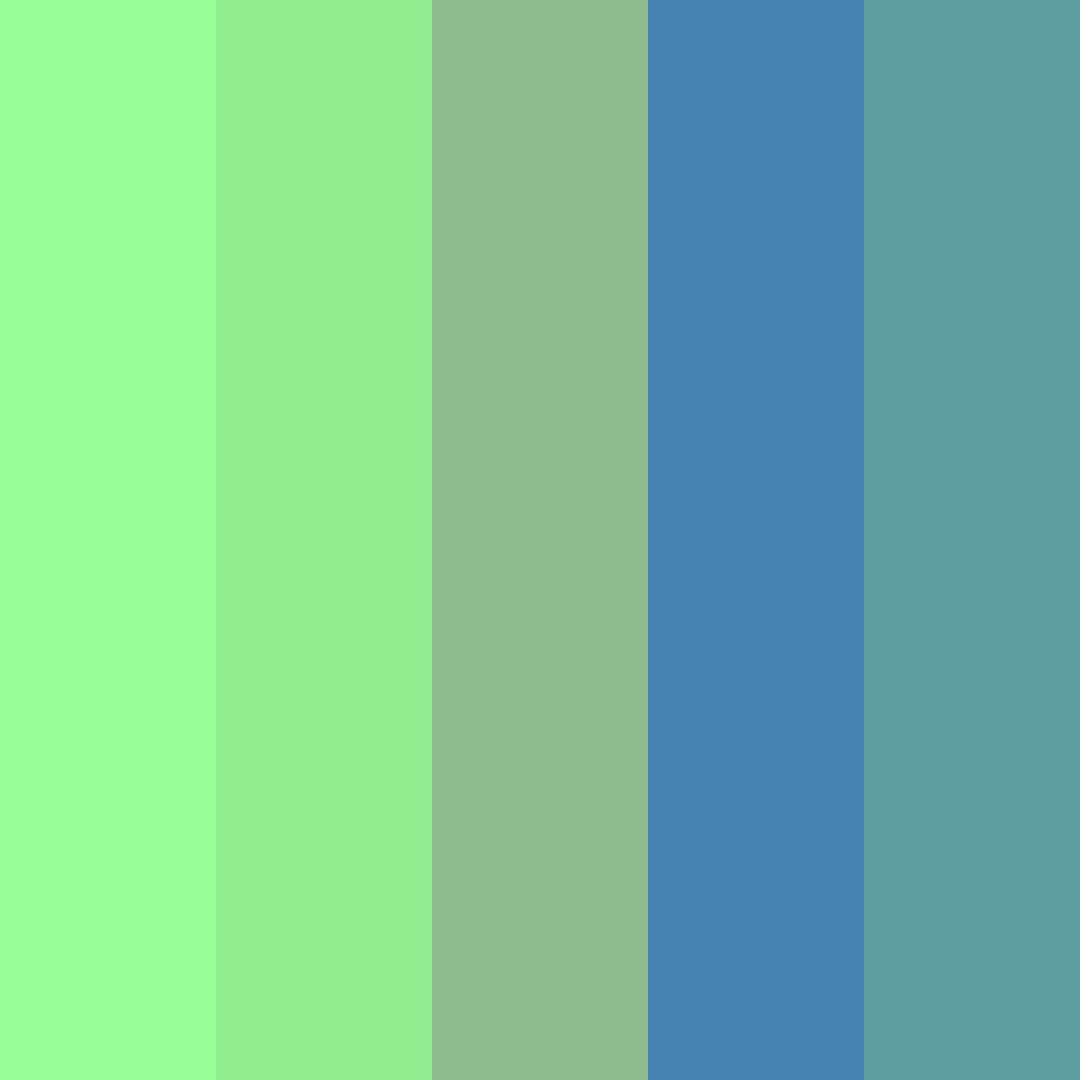 Mint Cool Color Palettes - ColorMagic