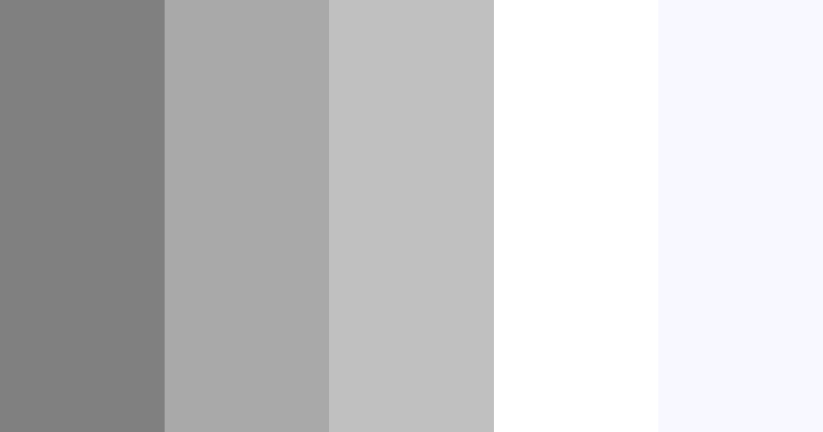 Neutral White Color Palettes - ColorMagic