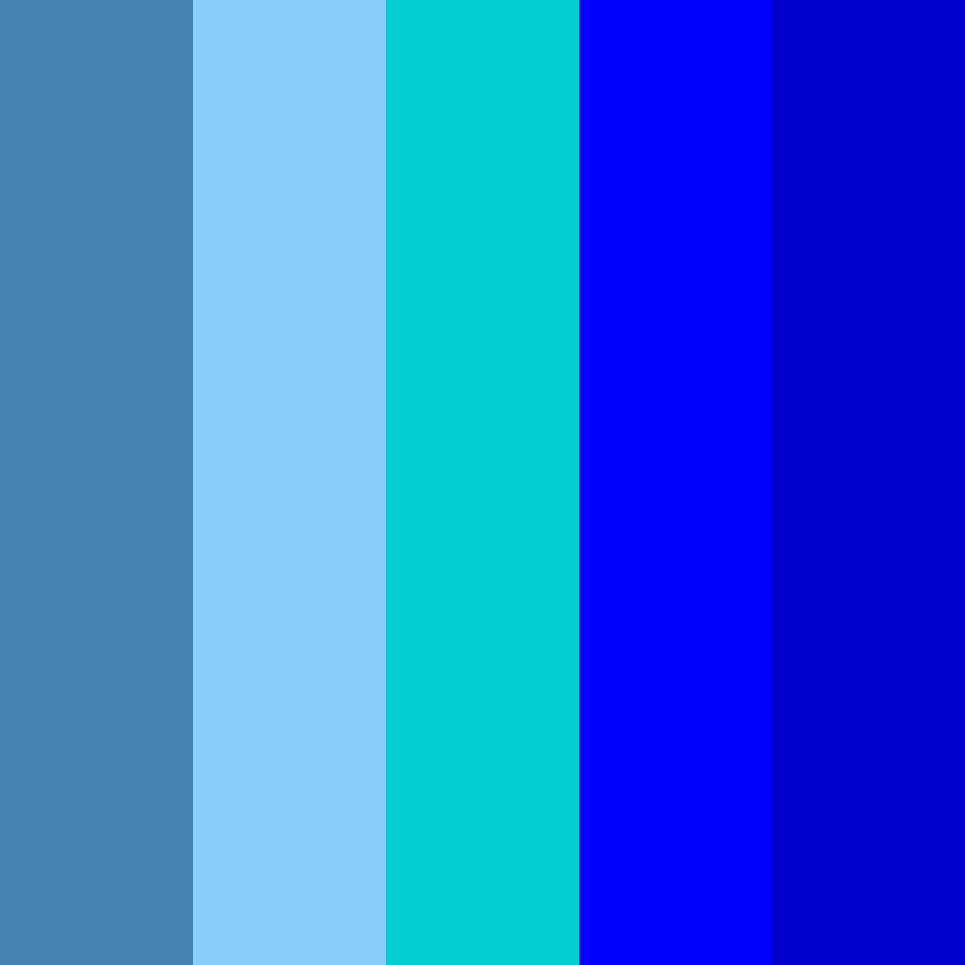 Ocean Blue Color Palettes - ColorMagic