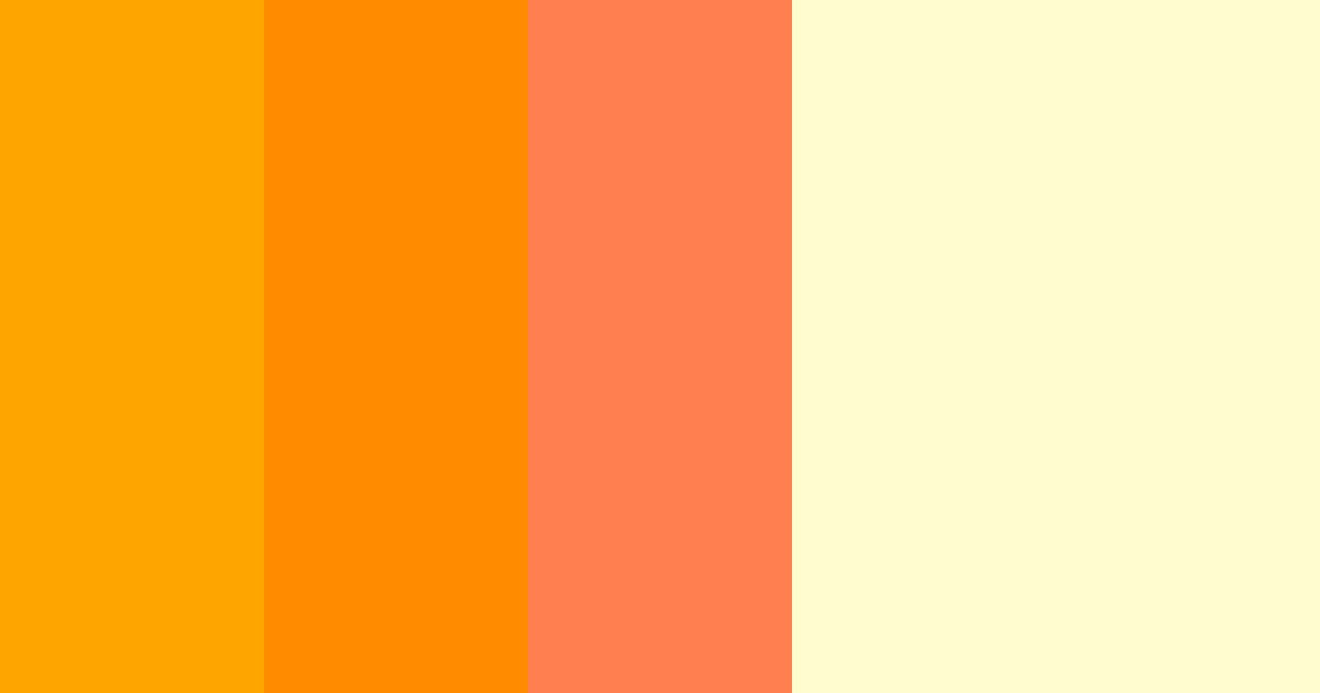 Orange Cream Color Palettes - ColorMagic