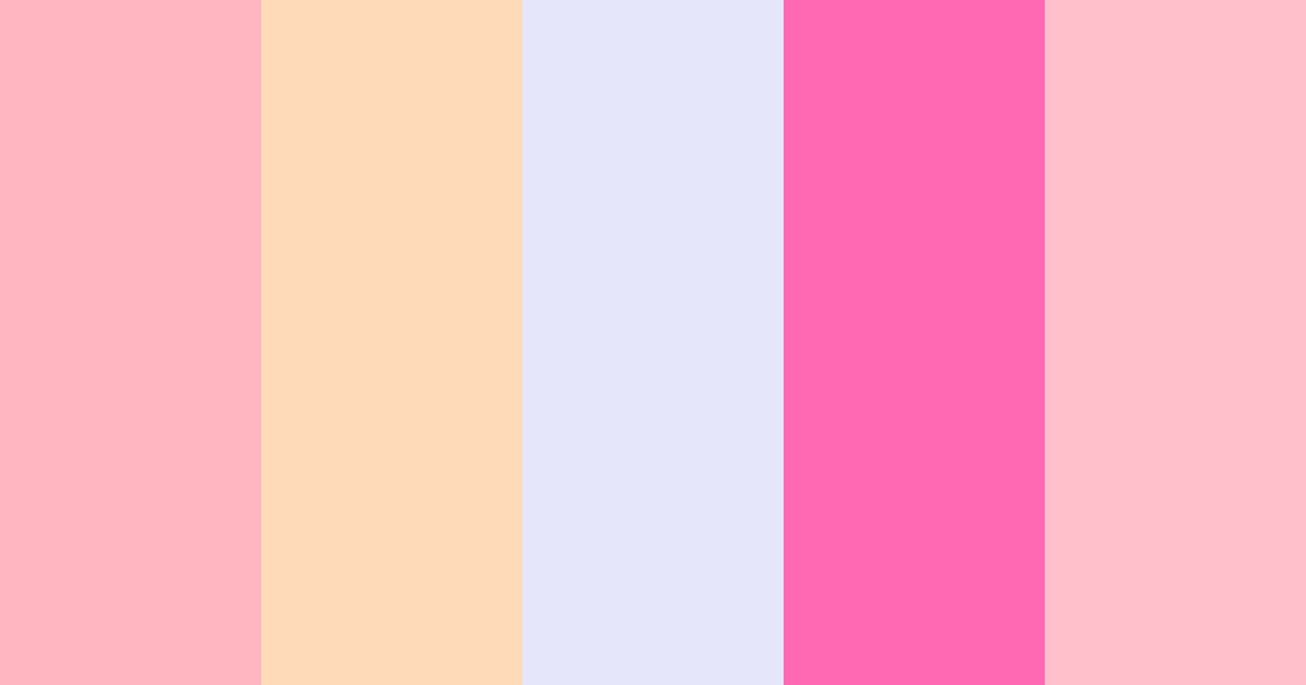 Pastel Flower Color Palettes - ColorMagic