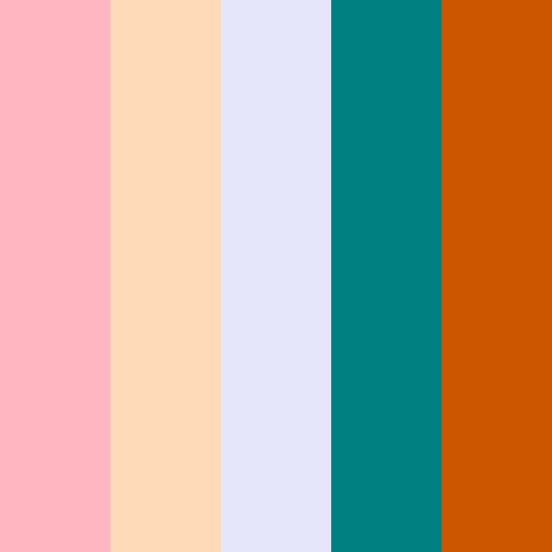 Pastel Tropical Color Palettes - ColorMagic