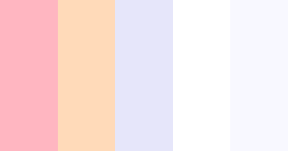 Pastel White Color Palettes - ColorMagic