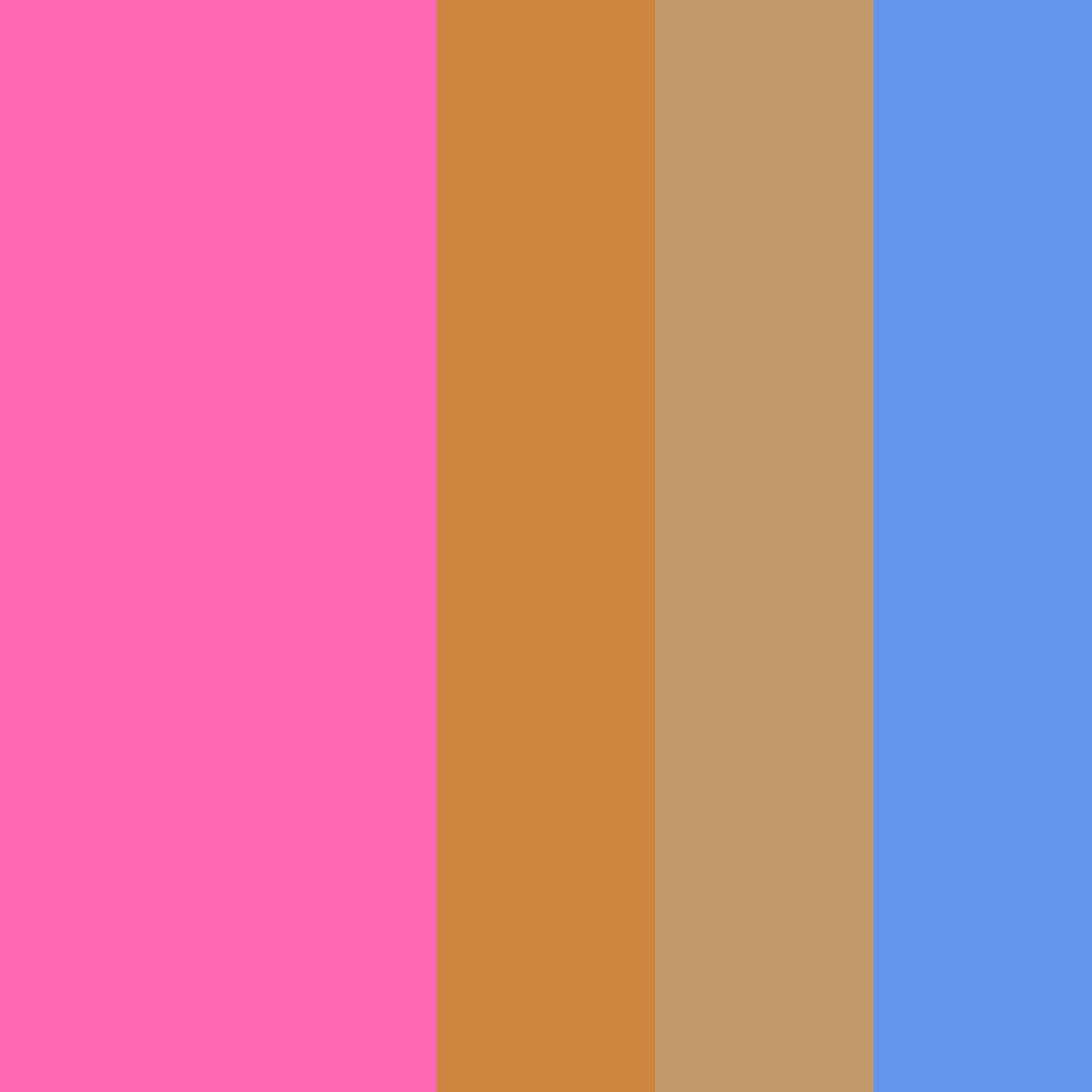 Pink Aesthetic Autumn Tan Cool Indigo Color Palettes - ColorMagic