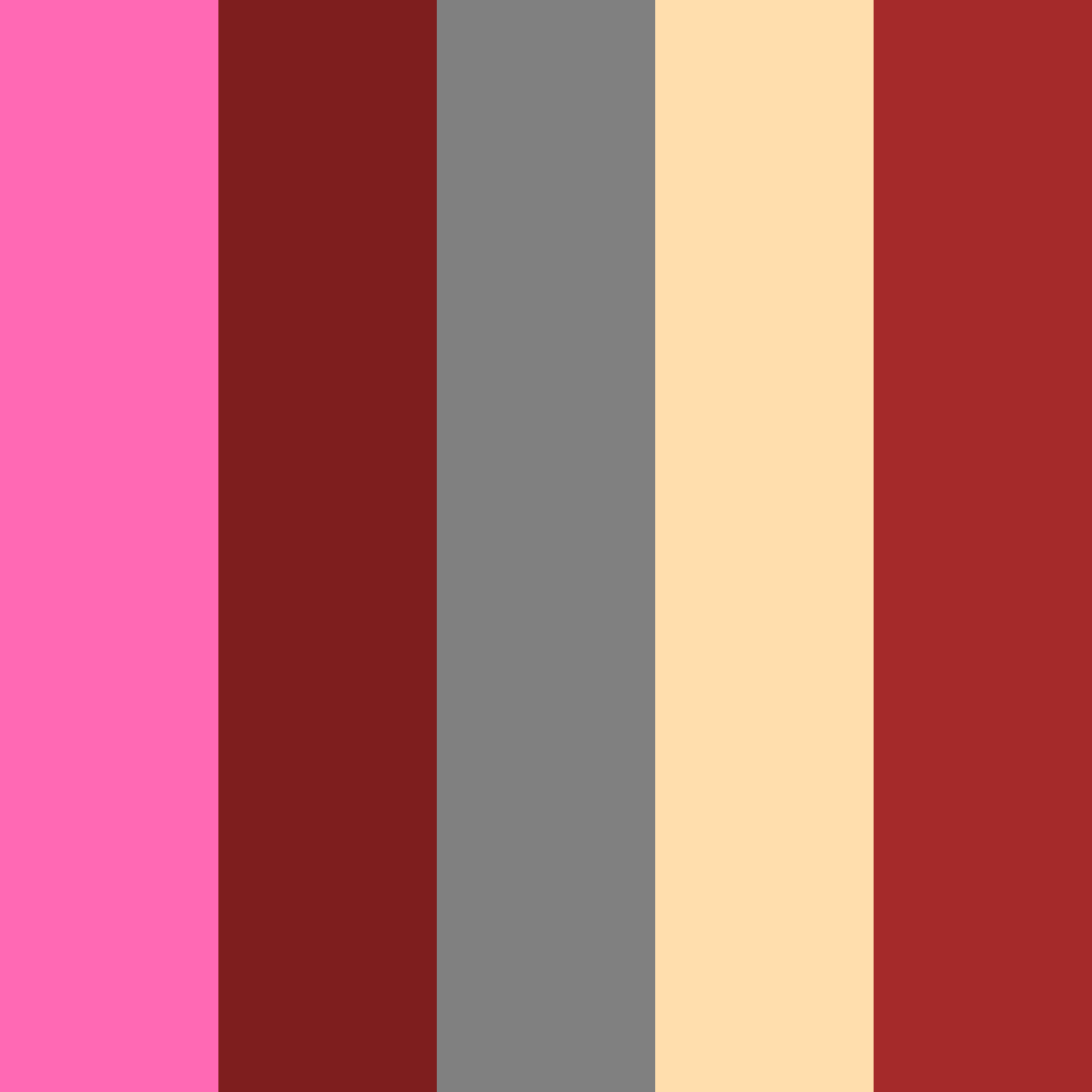 Pink Auburn Cat Peach Brown Gray Color Palettes - ColorMagic