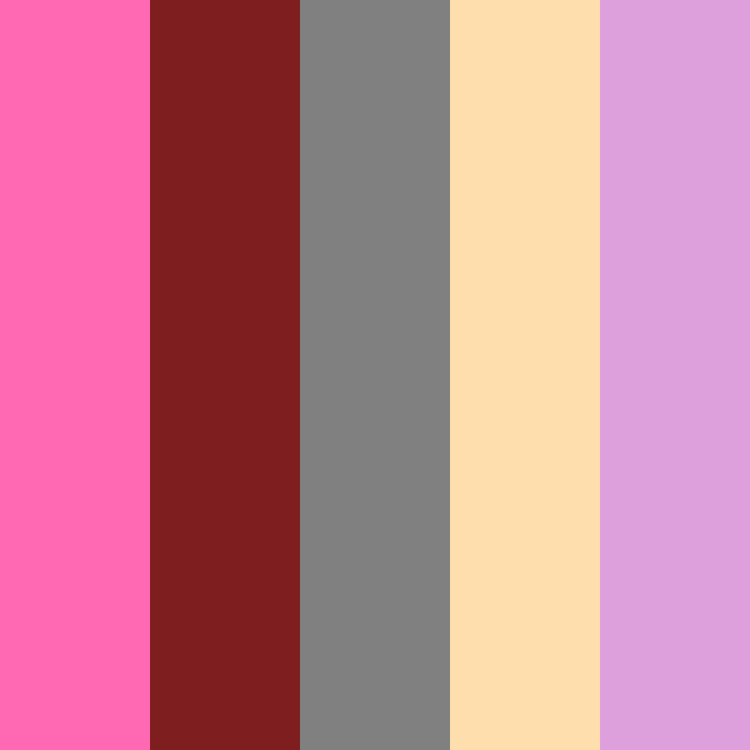 Pink Auburn Cat Peach Violet Color Palettes - ColorMagic