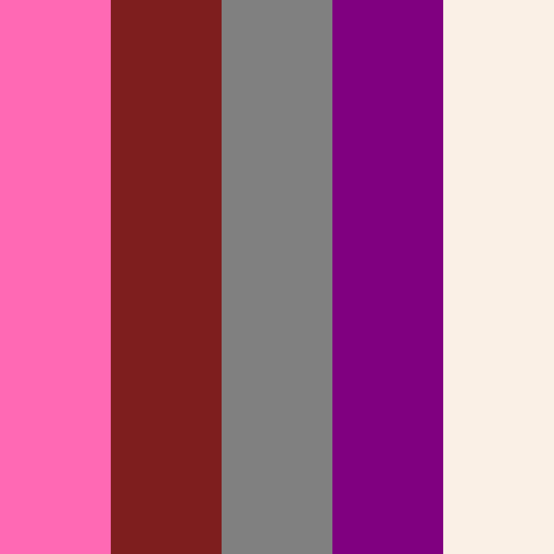 Pink Auburn Masculine Deep Cream Maroon Tan Color Palettes - ColorMagic